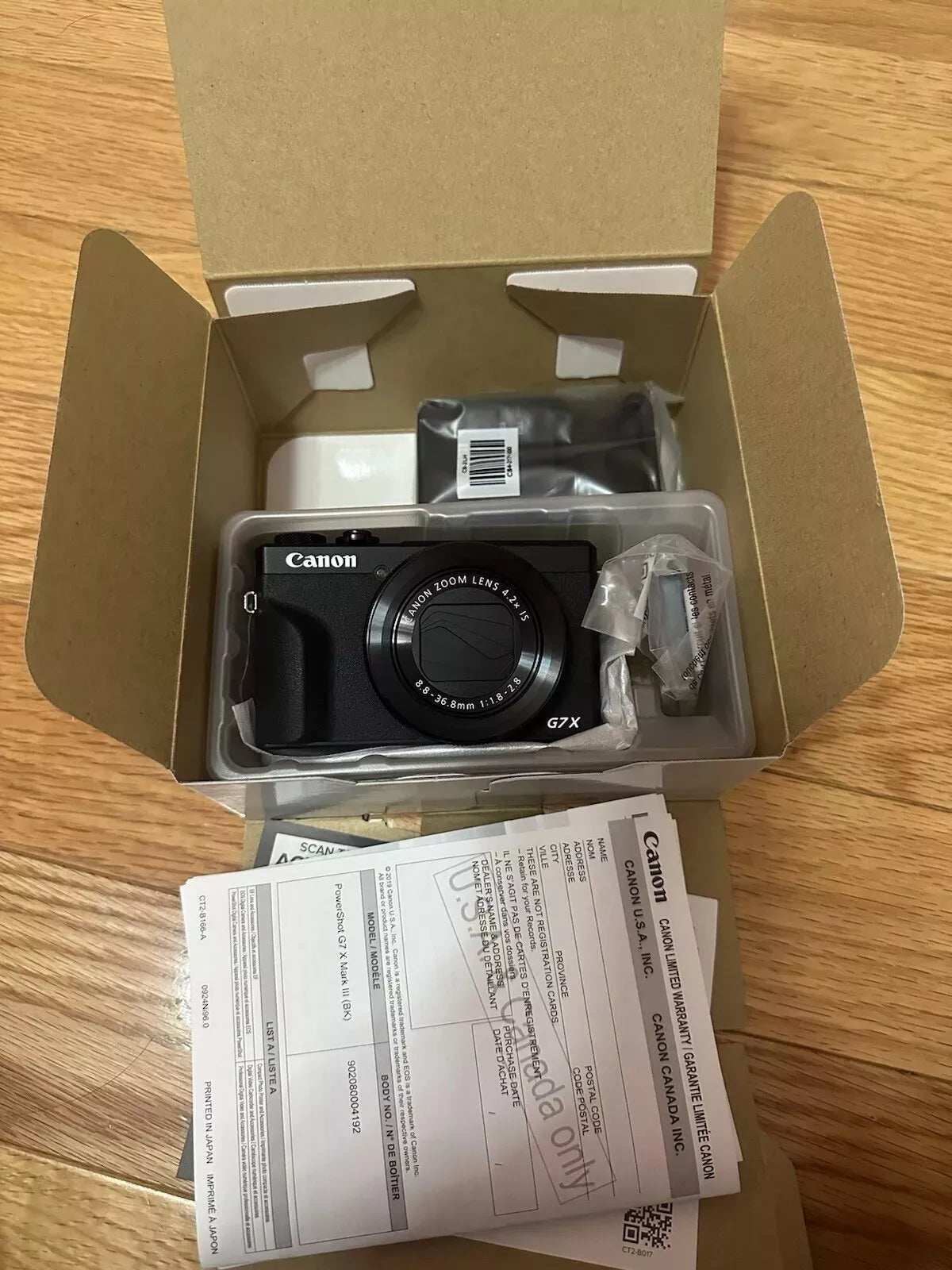 Canon PowerShot G7 X Mark lll 20.1MP Digital Camera Black US Model – Camvio